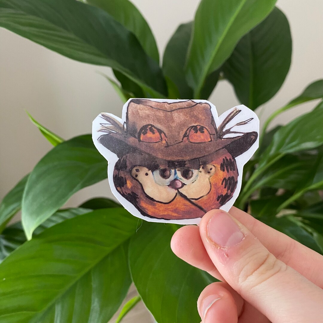Cowboy Garfield Sticker - Etsy