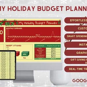My Christmas Budget Planner - Etsy