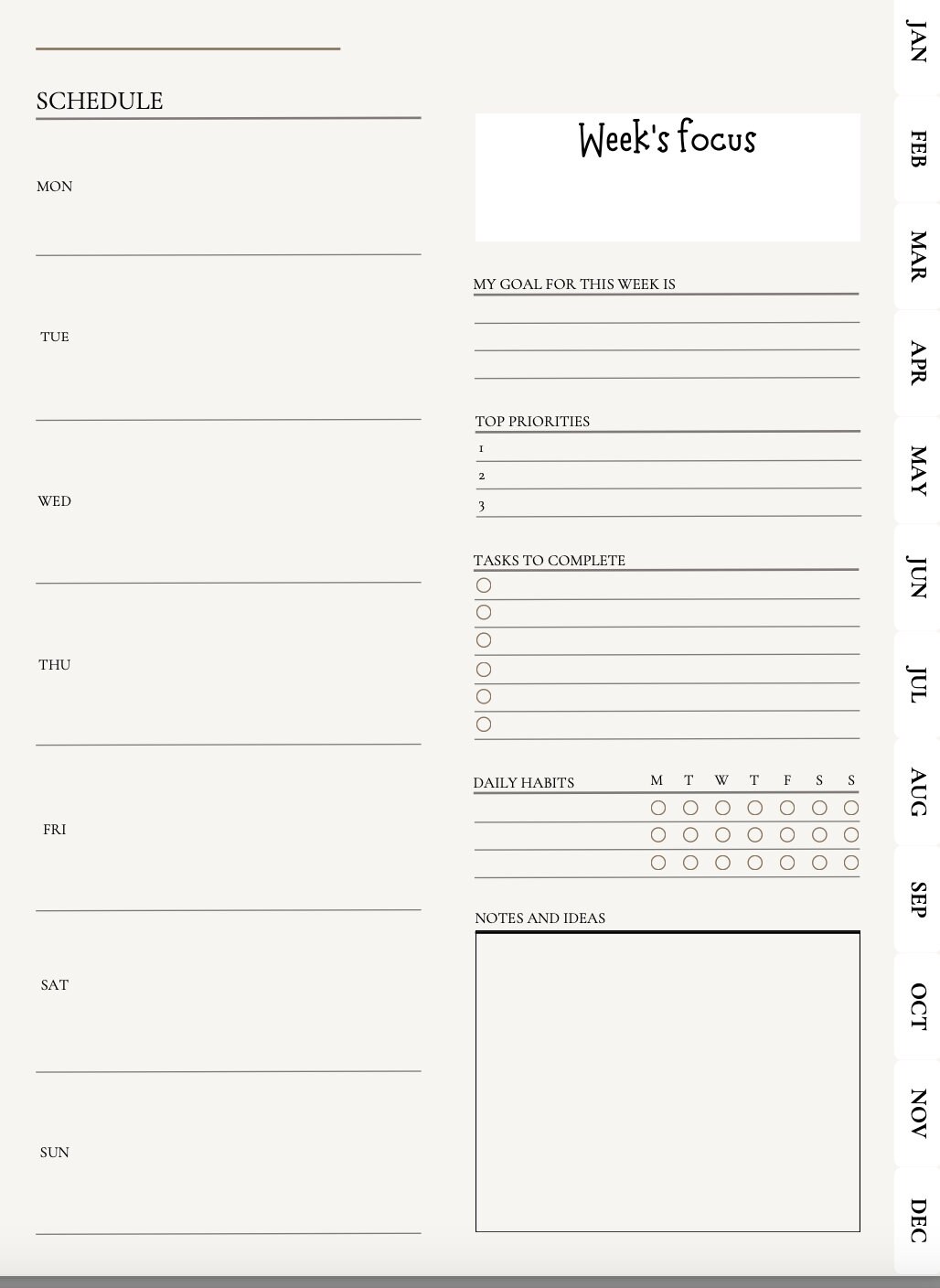 Digital Mom Planner: Vision Boards, Monthly & Weekly Planning, Self ...