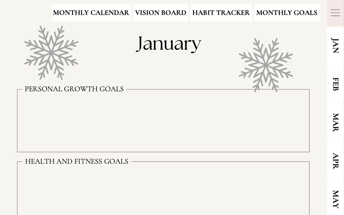 Digital Mom Planner: Vision Boards, Monthly & Weekly Planning, Self ...