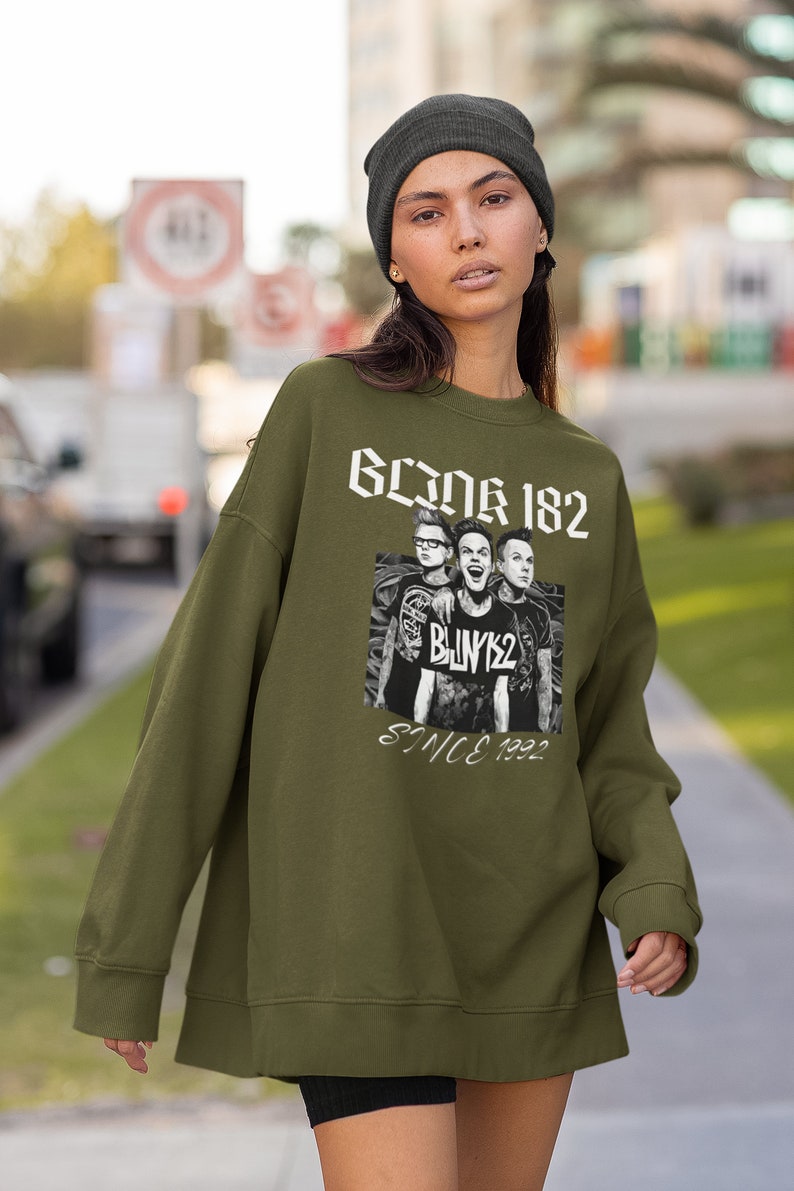 Blink 182 Sweatshirt Limited Blink 182 Crewneck Christmas - Etsy