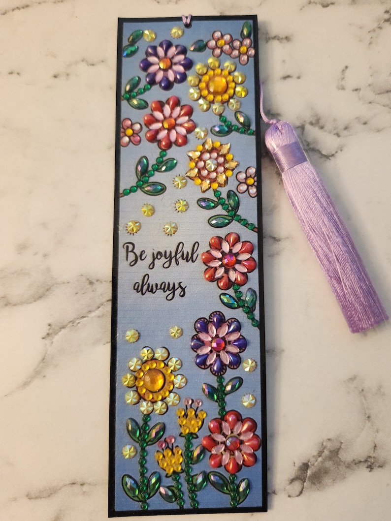 Diamond Art Bookmarks, Faux Leather - Sealed and Finished! Multiple ...