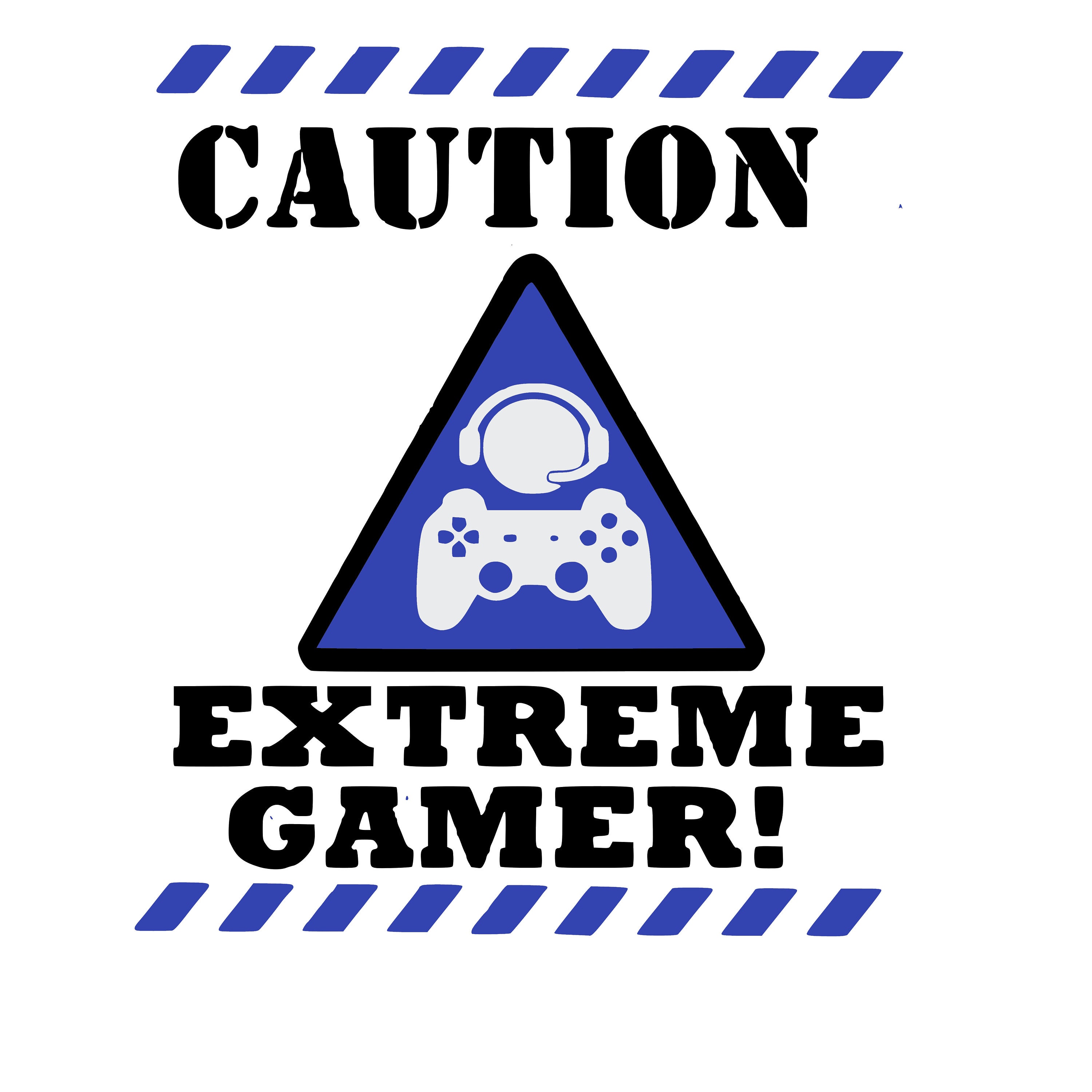 Extreme Gamer SVG, EPS, DXF and Png Digital File - Etsy