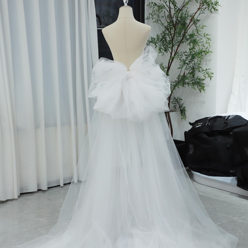 Train Tulle Skirt - Etsy