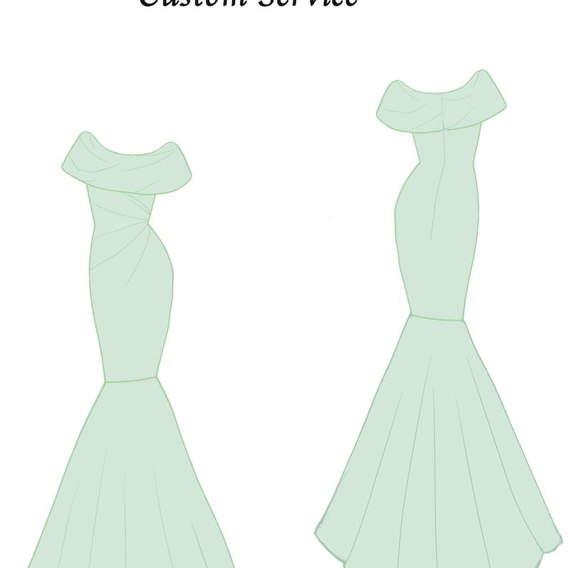 Custom Taffeta Gown - Etsy