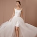 Ivory Tulle Train Overskirt, Detachable Tulle Skirt, Wedding Dress ...
