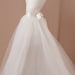 Ivory Tulle Train Overskirt, Detachable Tulle Skirt, Wedding Dress ...