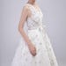 Beige Taffeta Wedding Dress Chapel Train Full Bridal Dress ...