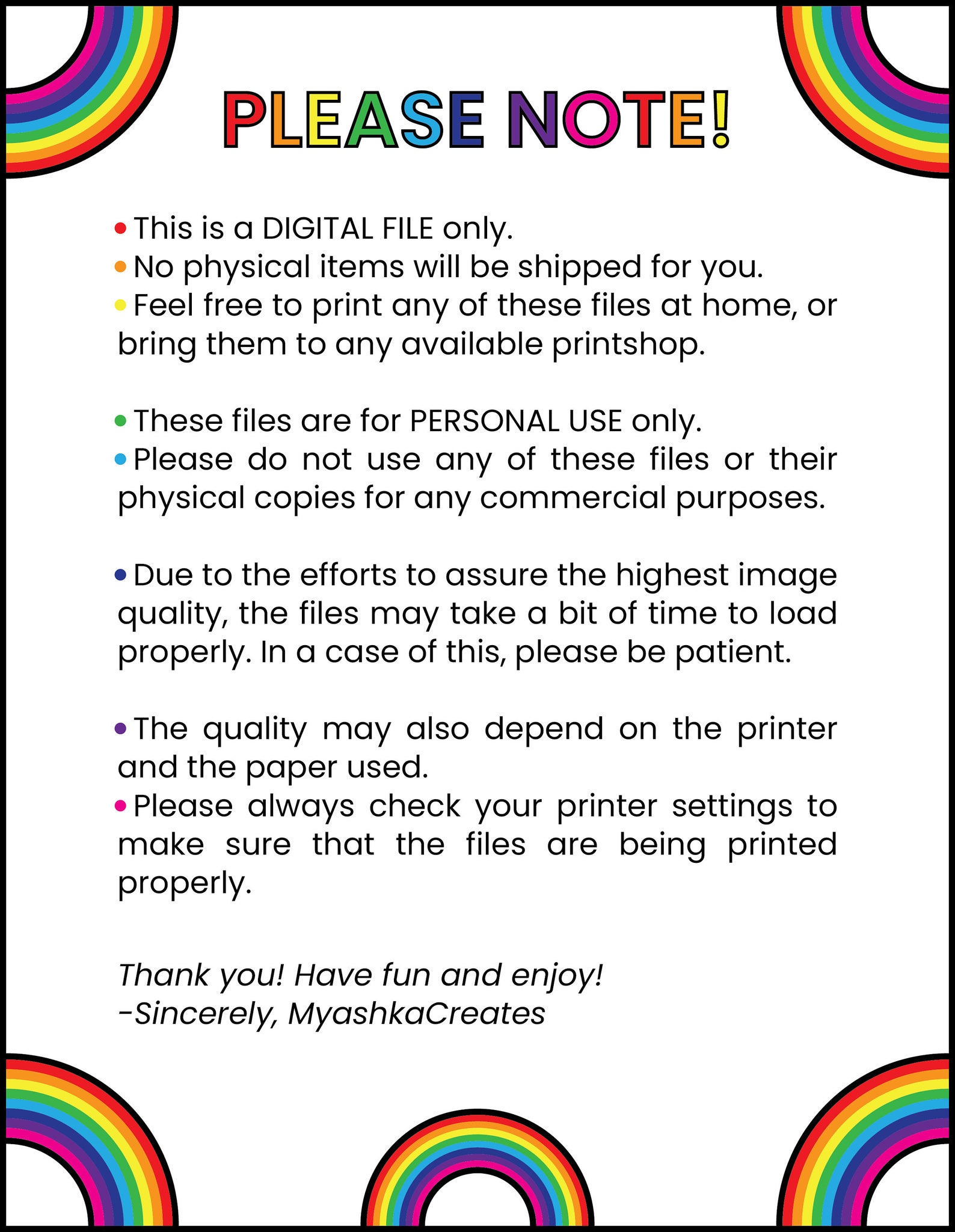 Neon Grib Greeting Card Prints Digital Greeting Cards Download Cute ...