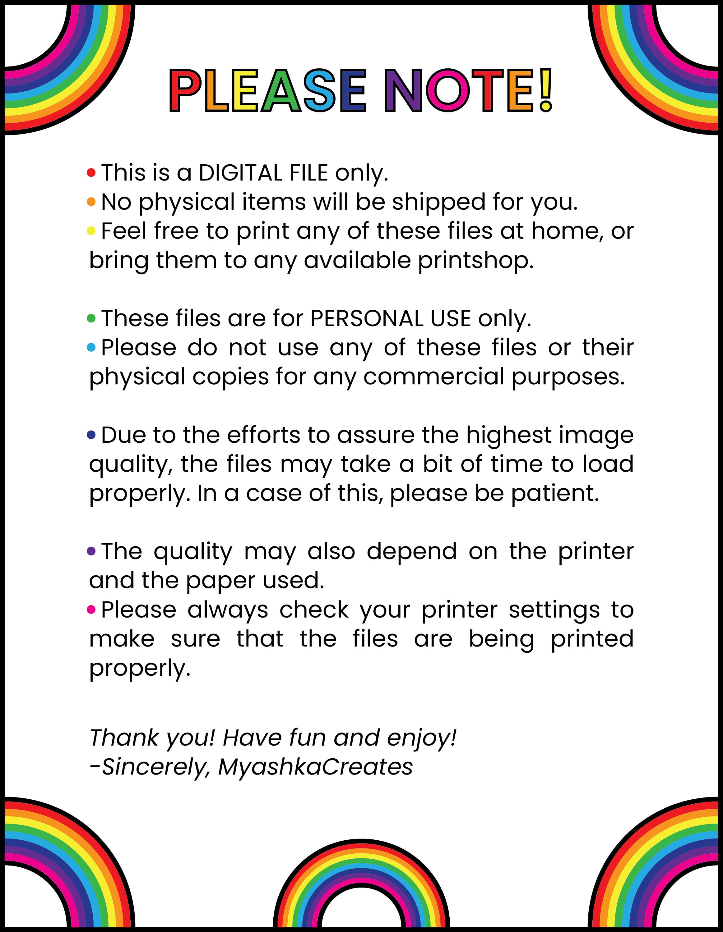 Neon Grib Greeting Card Prints Digital Greeting Cards Download Cute ...