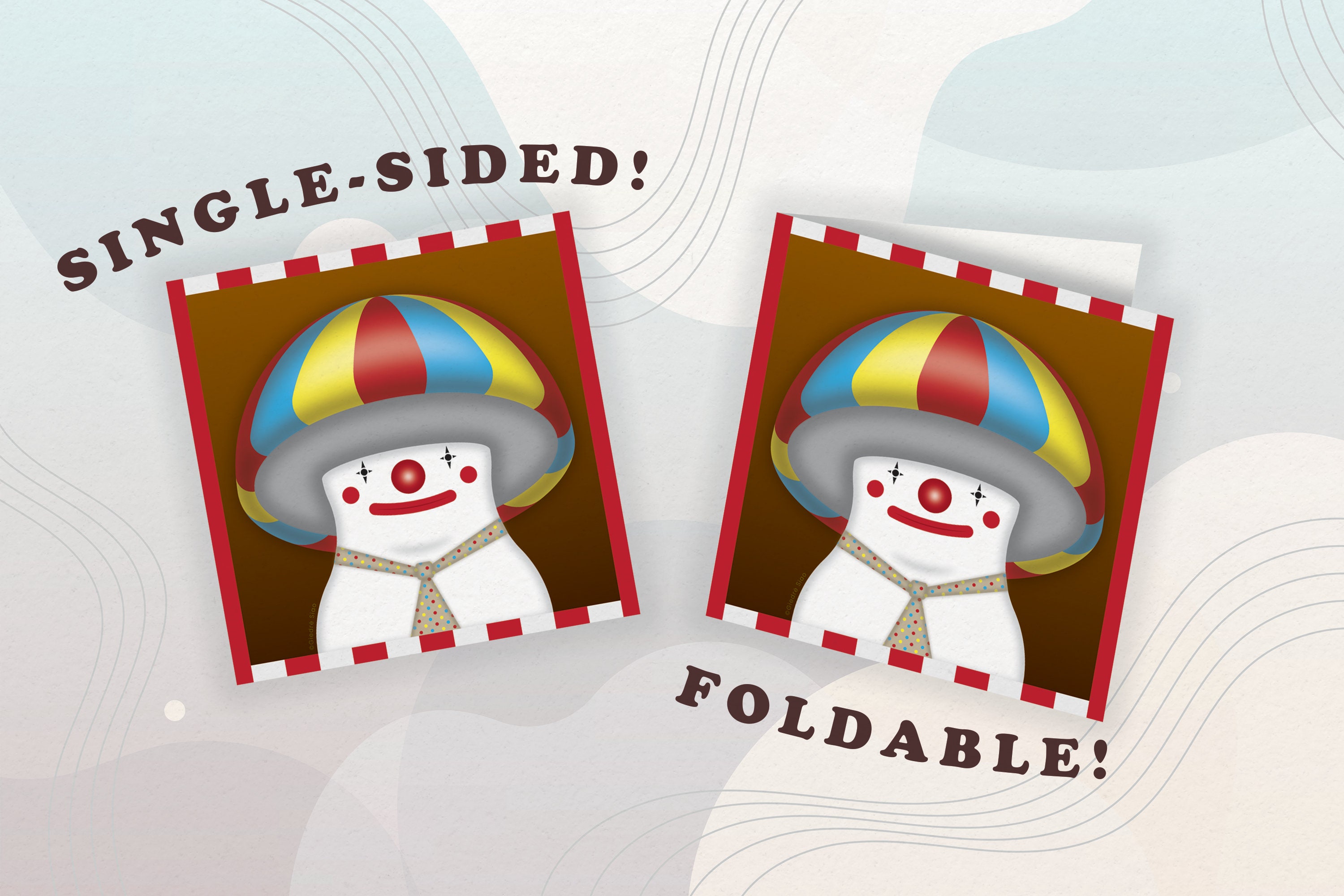 Circus Grib Greeting Card Prints Digital Greeting Cards Download Cute ...