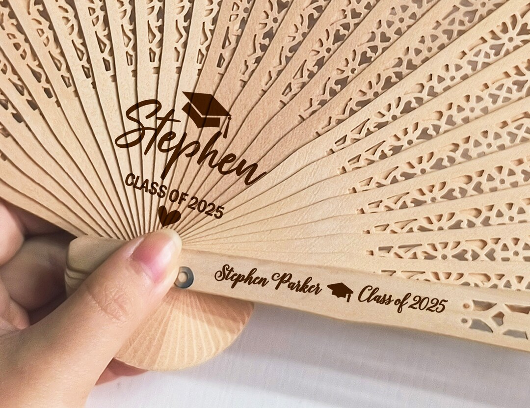 Graduation Fans School Party Favor in Bulk/summer Hand Fan/personalized ...