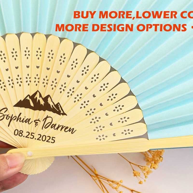 Personalized Fans - Etsy