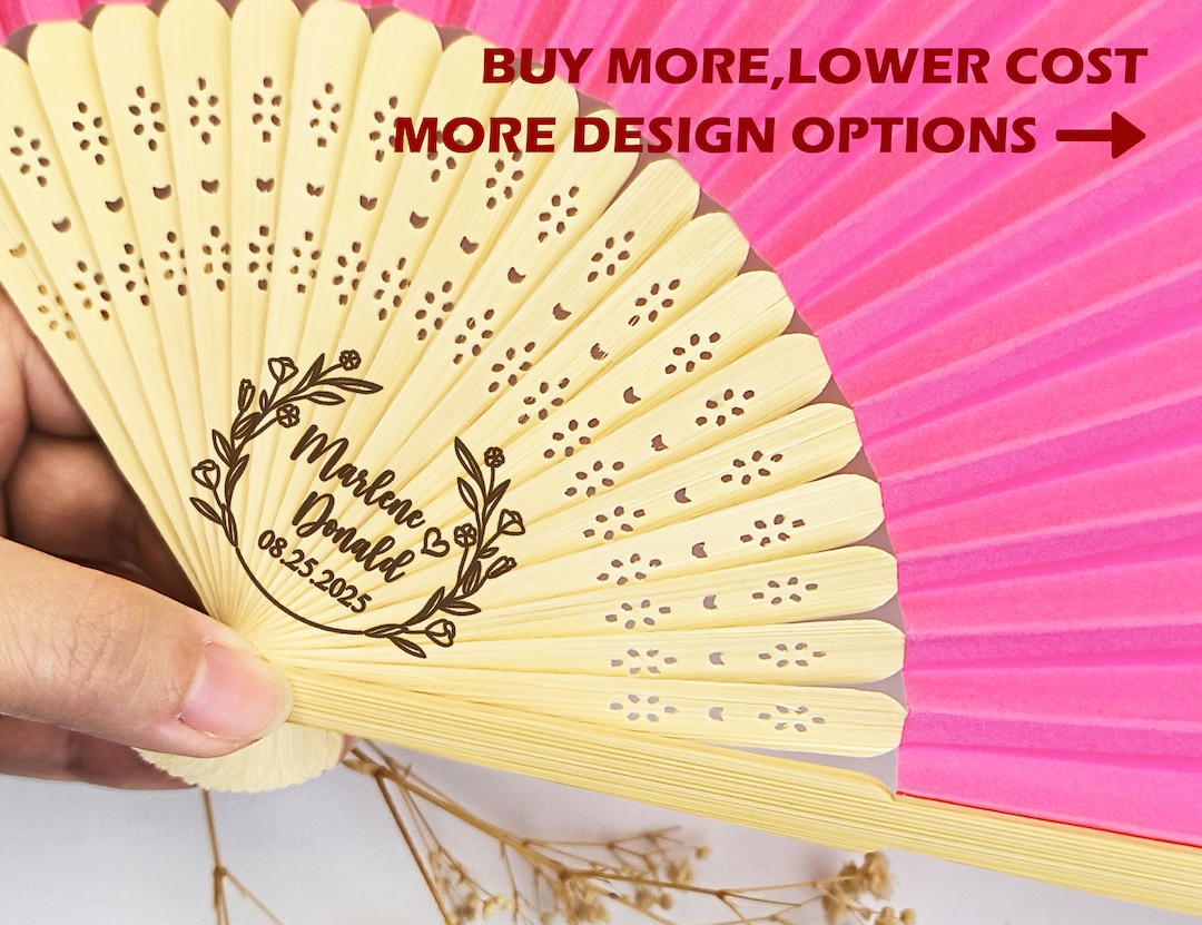 Personalized Wedding Fans/wedding Favors/colored Hand Fan/wedding Fans ...