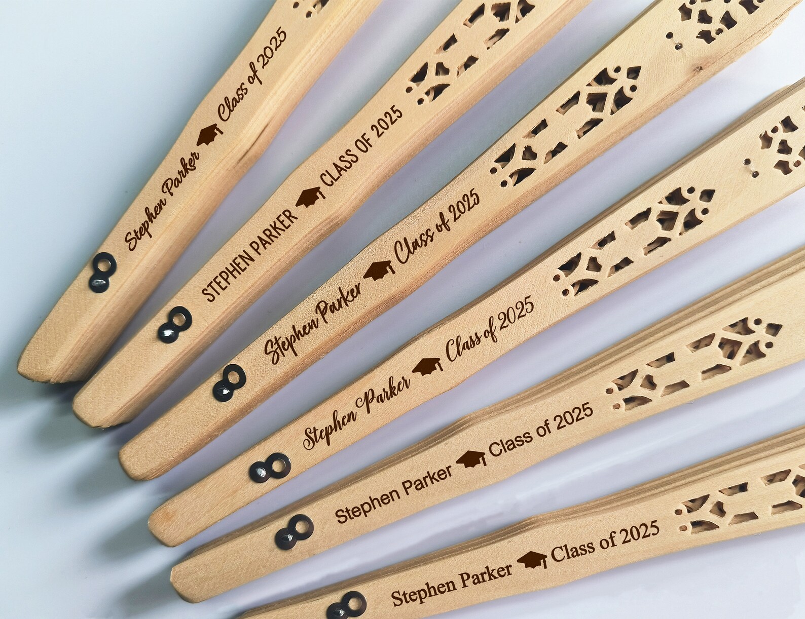 Bulk Graduation Fans Ceremony Class of 2024 Graduation Favor Sandalwood ...