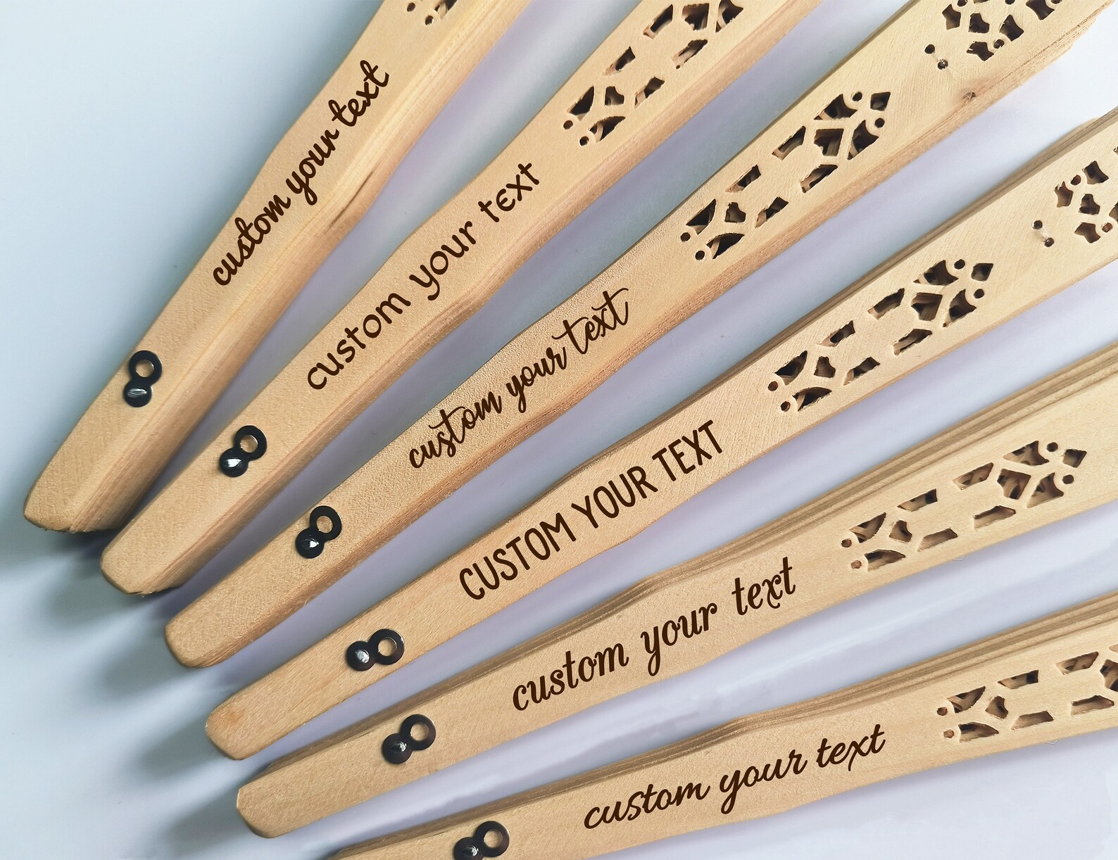 Personalized Scented Wedding Fan/bulk Wedding Favor for Guest/custom ...