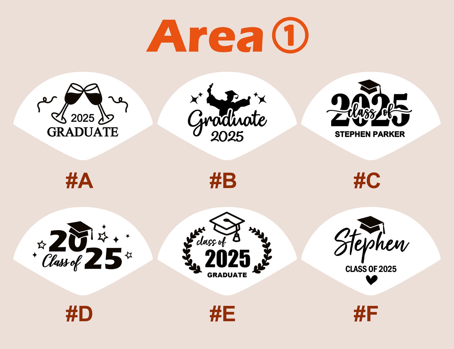 Bulk Graduation Fans Ceremony Class of 2024 Graduation Favor Sandalwood ...