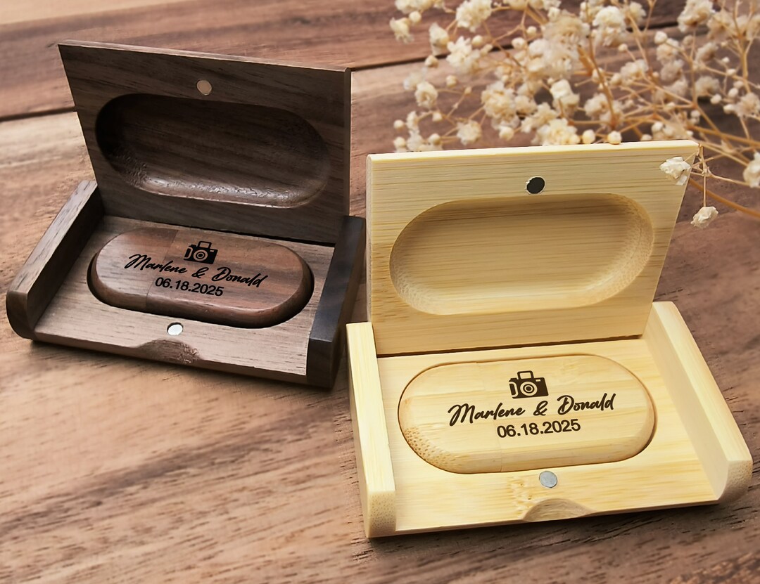 Bulk Custom Wooden USB, Professional Wedding Photography or Video USB ...