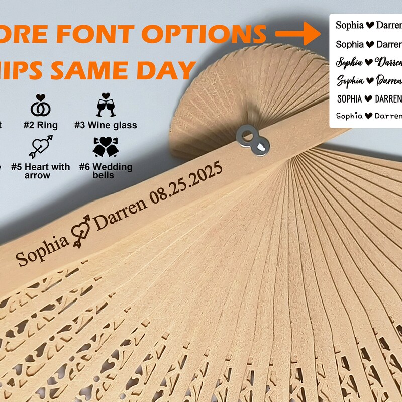 Custom Hand Fan - Etsy