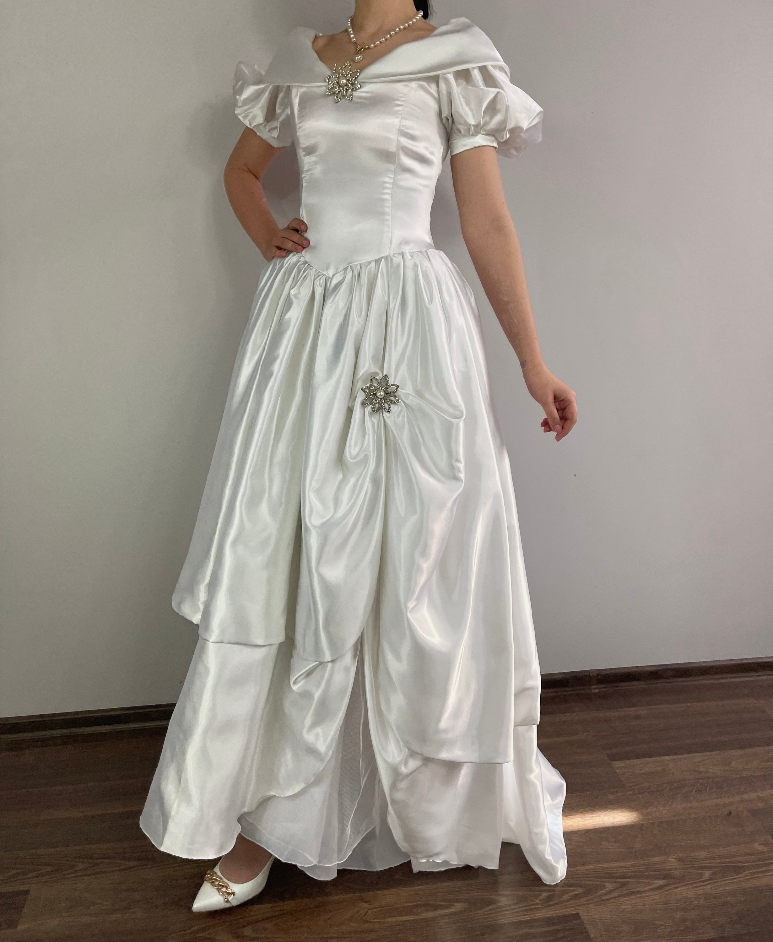 The Stunning Vintage 80s Princess Wedding Dress. - Etsy