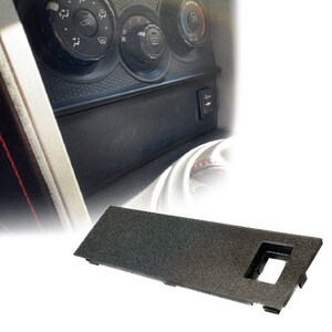 Toyota GT86 Scion FRS Subaru BRZ Center Dash Storage Cubby Delete Panel ...