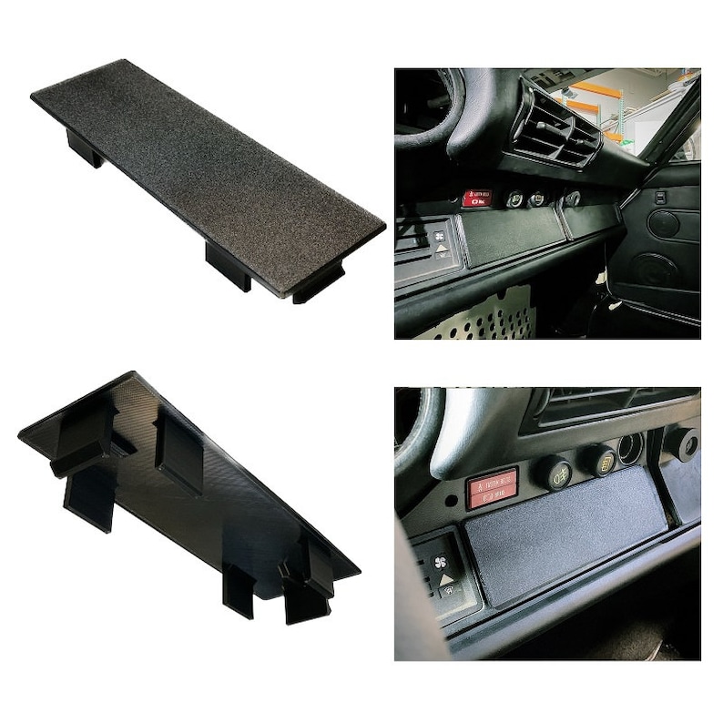 Porsche 911 930 964 993 G-body Aircooled Radio Delete Block-off ...