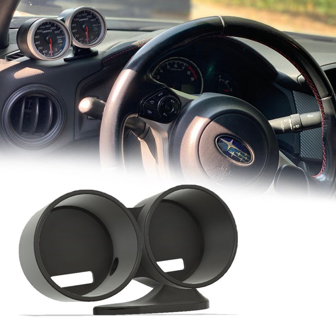 Toyota GT86 Scion FRS Subaru BRZ Dual Gauge Pod for 60mm Aftermarket ...