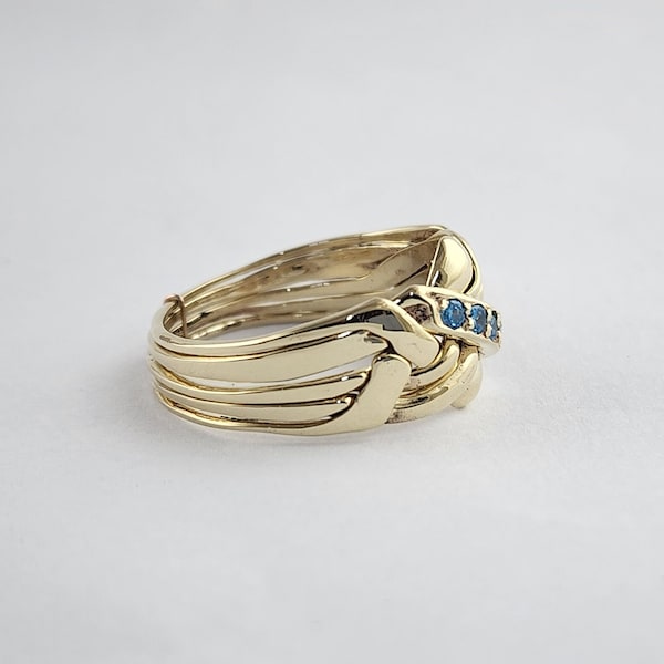 Puzzle Ring - Etsy