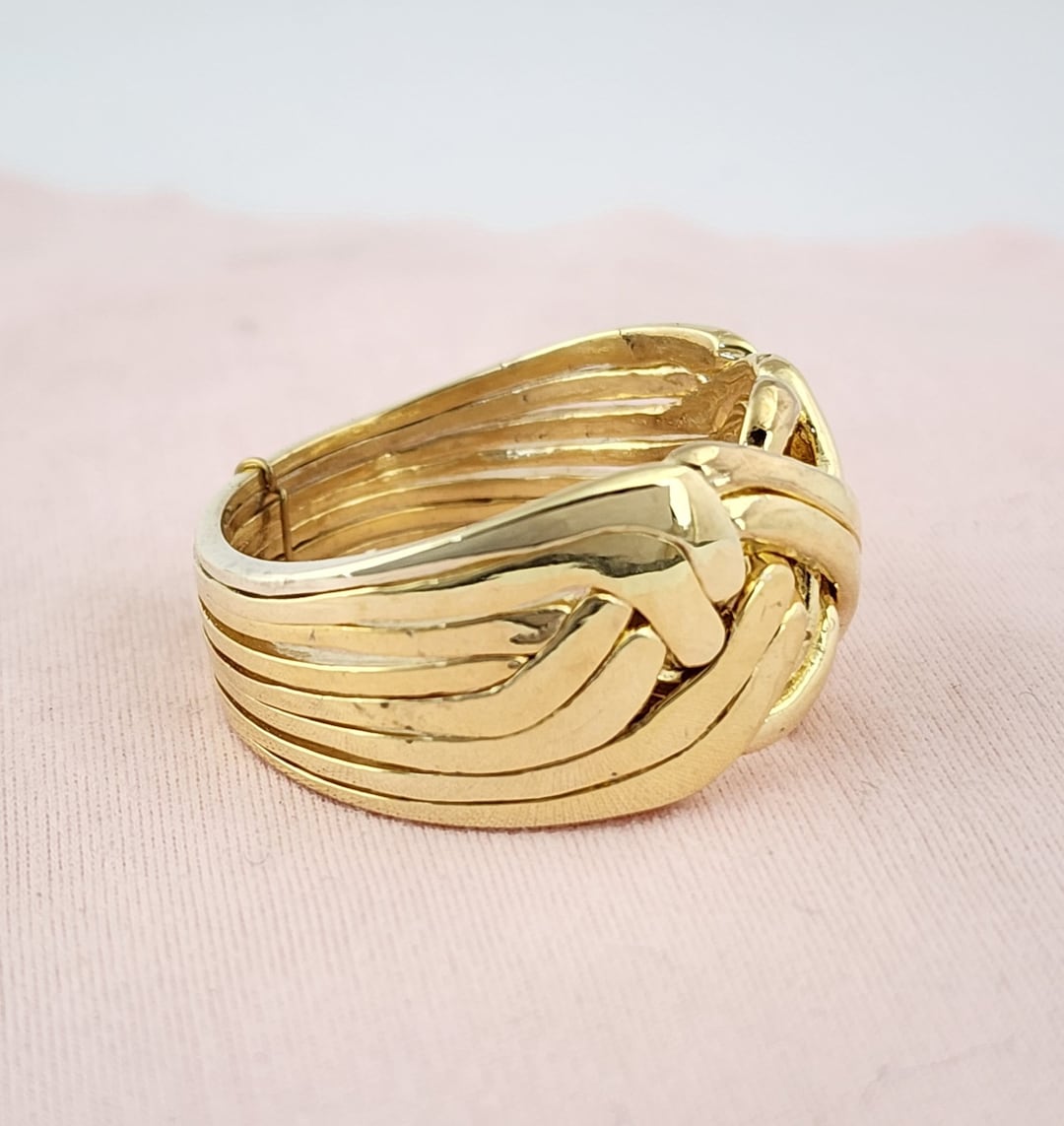 Ladies 8 Band Puzzle Ring 14K Yellow Gold Puzzle Ring Etsy ladies-8-band-puzzle-ring-14k-yellow-gold-puzzle-ring-etsy