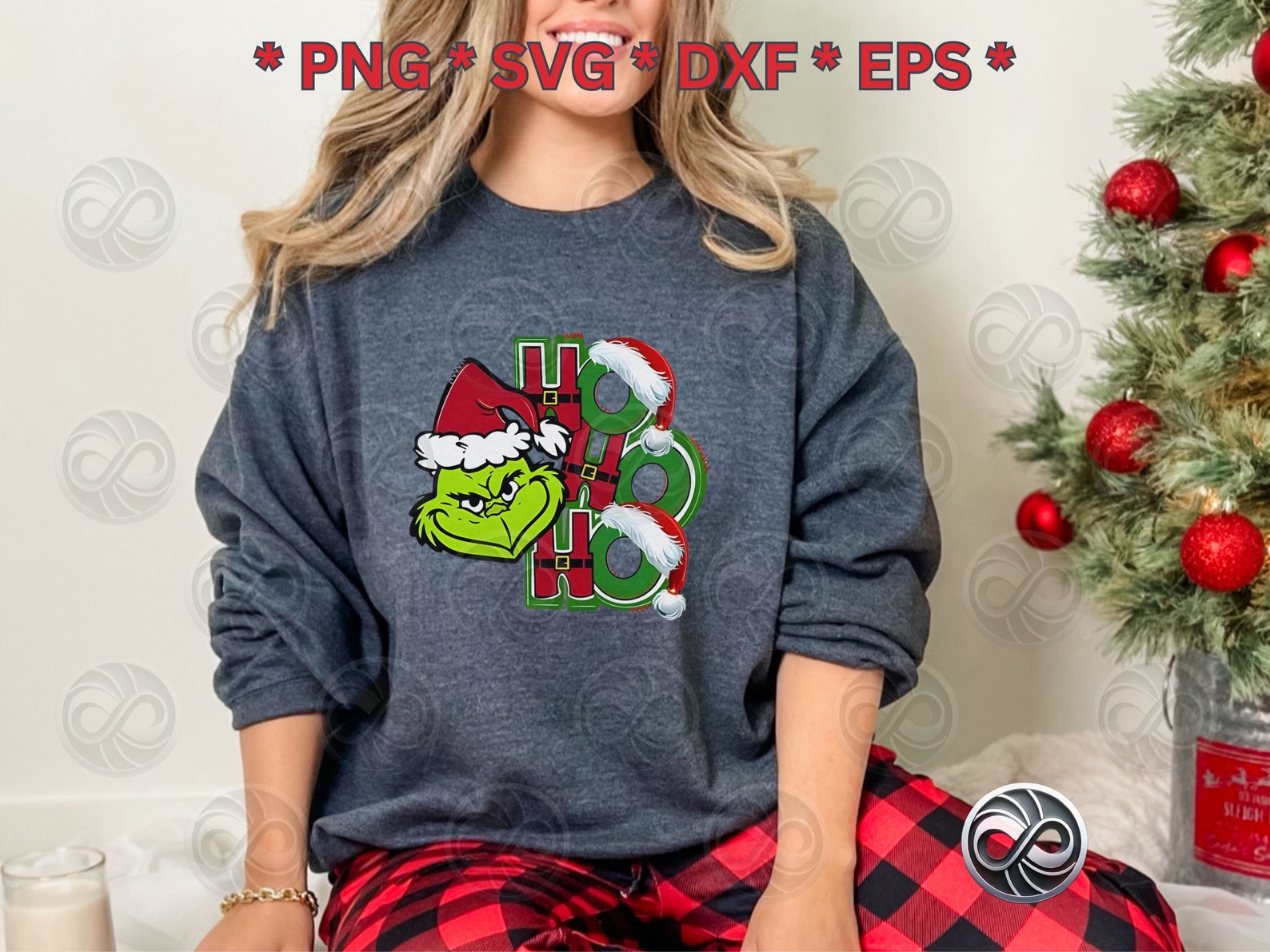 Grinch Hohoho Png Svg Ho Ho Ho Png Svg Holiday Png Svg - Etsy Canada
