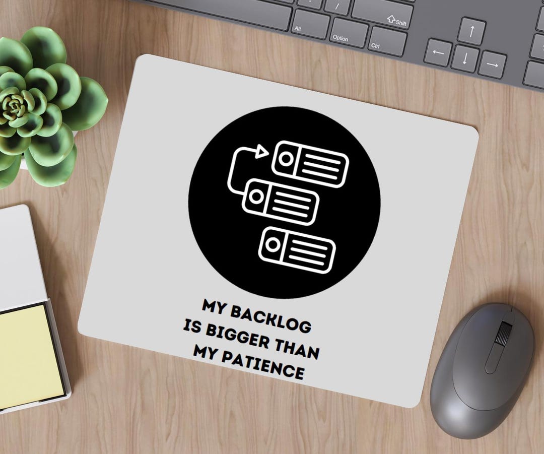 Motivational Desk Mouse Pad, Fun Office Gift, Work From Home Decor ...