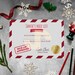Nice List Certificate Letter From Santa, Printable Certificate From ...