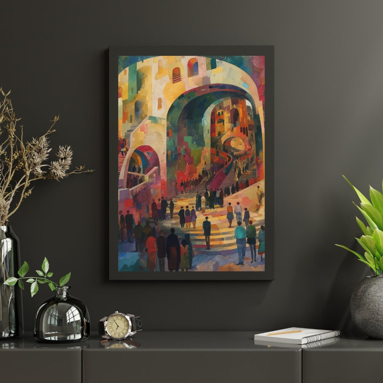 Wassily Kandinsky Art Print, Vintage Kandinsky Exhibition Poster ...