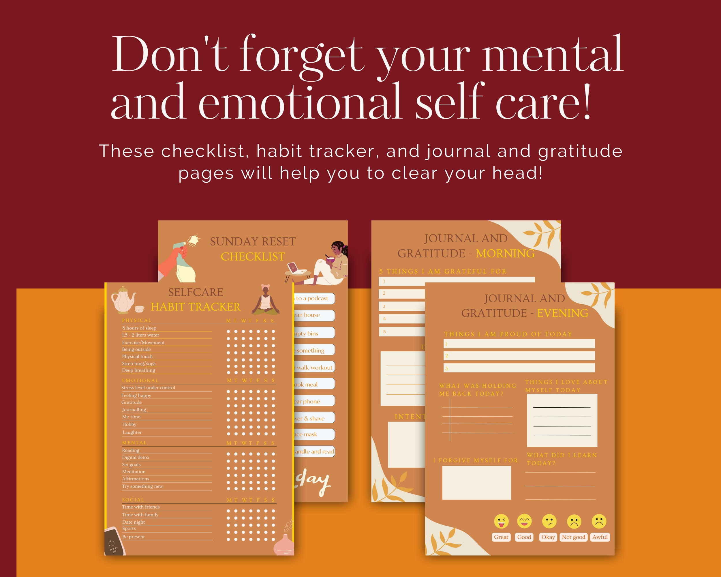 The Ultimate Self Care Guide, Self Care Gift, Selflove, Self Care, Self ...