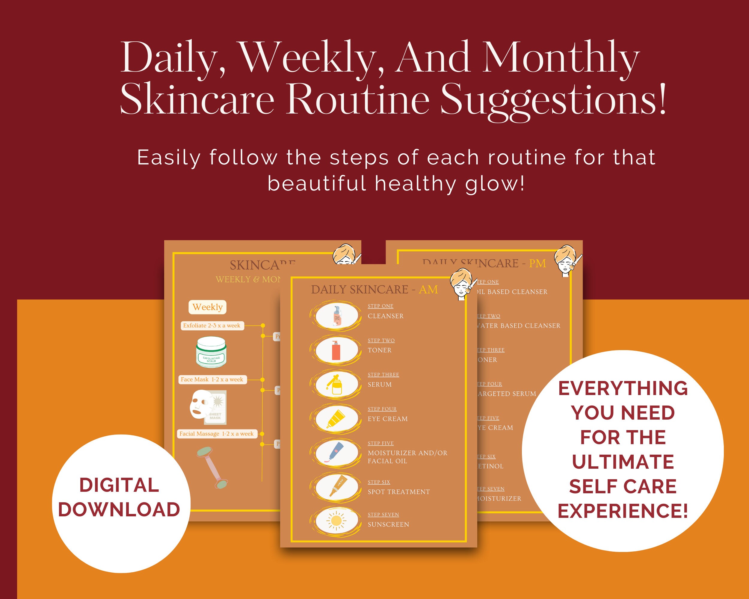 The Ultimate Self Care Guide, Self Care Gift, Selflove, Self Care, Self ...