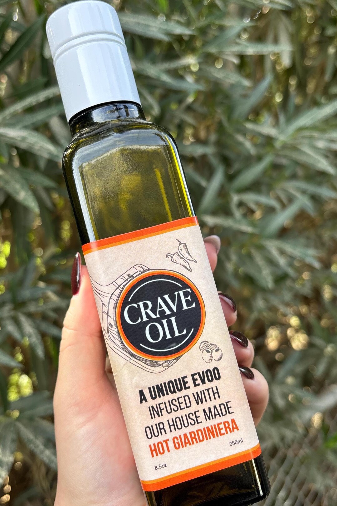 CRAVE OIL Spicy Pizza Oil Hot Drizzle Oil Pizza Condiments Extra Virgin ...