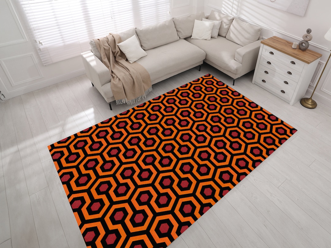 The Shining Rug, the Shining Carpet, Overlook Hotel Rug, Vibrant ...