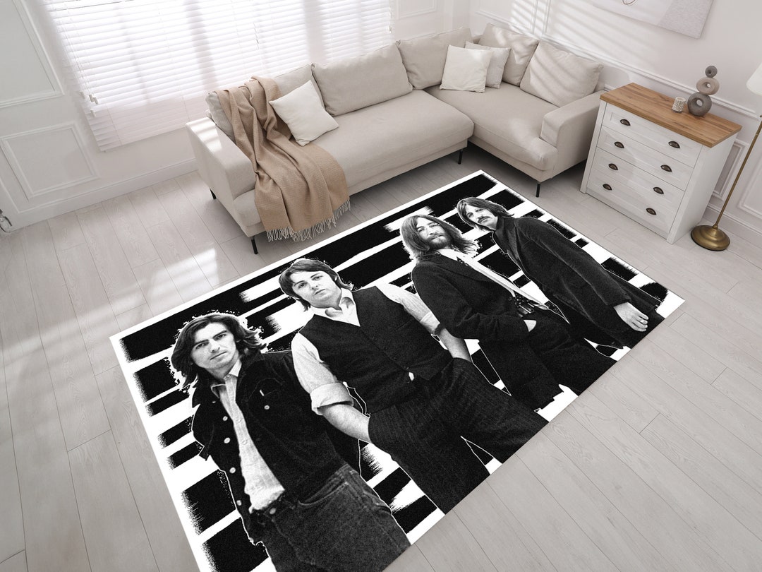 The Beatles Rug, the Beatles Gift, Gift for Him, Birthday Gift, John ...