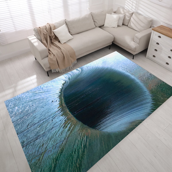 Hole in Floor Optical Illusion Rug - Etsy