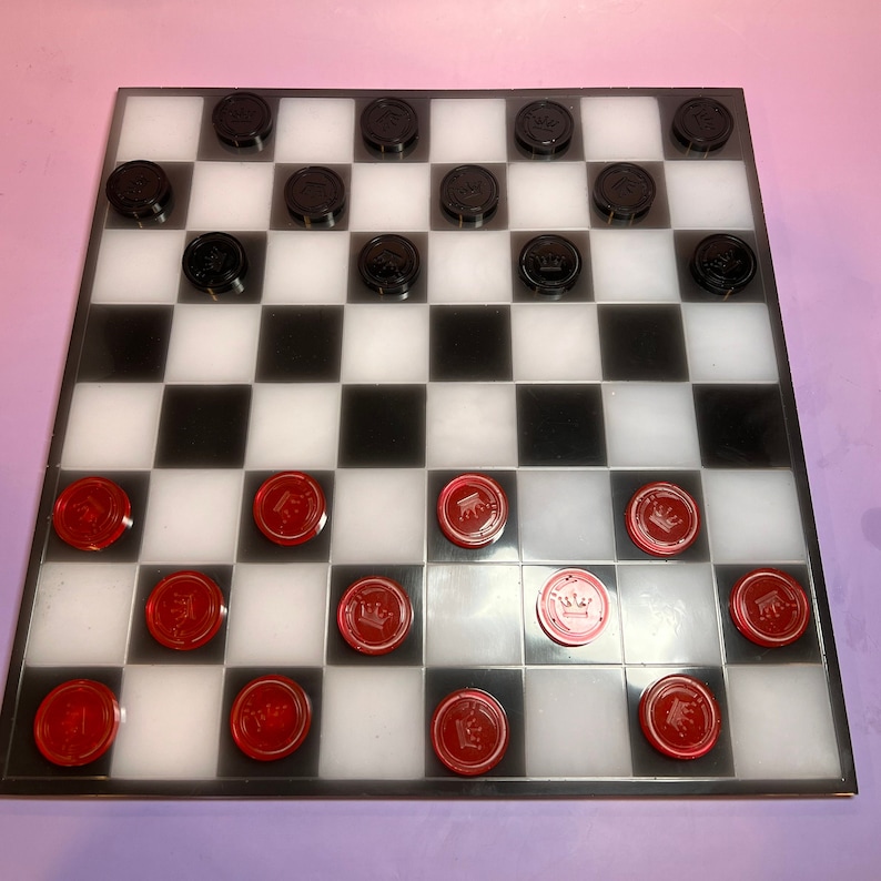 Chess & Checkers Set (custom) - Etsy