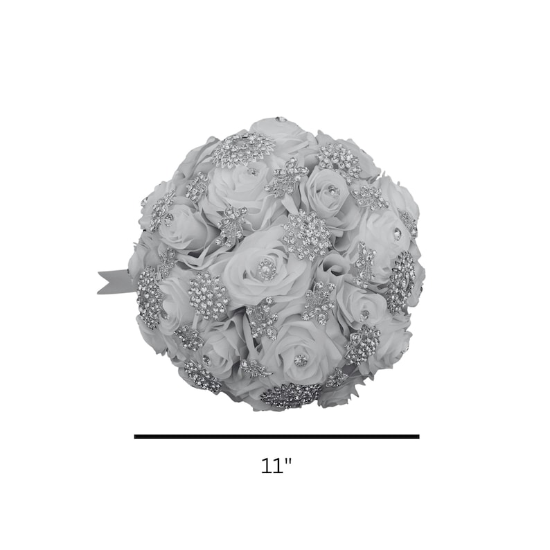 Baby Blue Quinceañera Ramos, Bouquet, Baby Blue and White Flowers ...