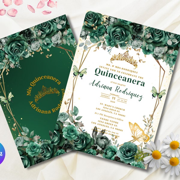 Sage, Ivory and Gold Quinceañera Ramos, Bouquet, Sage and Ivory Flowers ...