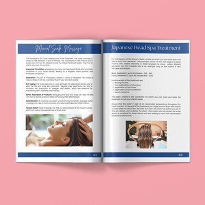 Japanese Head Spa Training Manual - Etsy