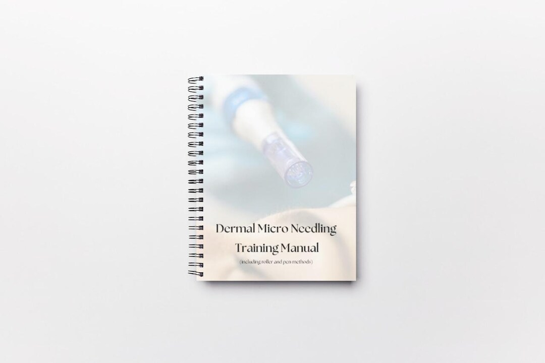 Dermal Microneedling CPD Training Manual - Etsy