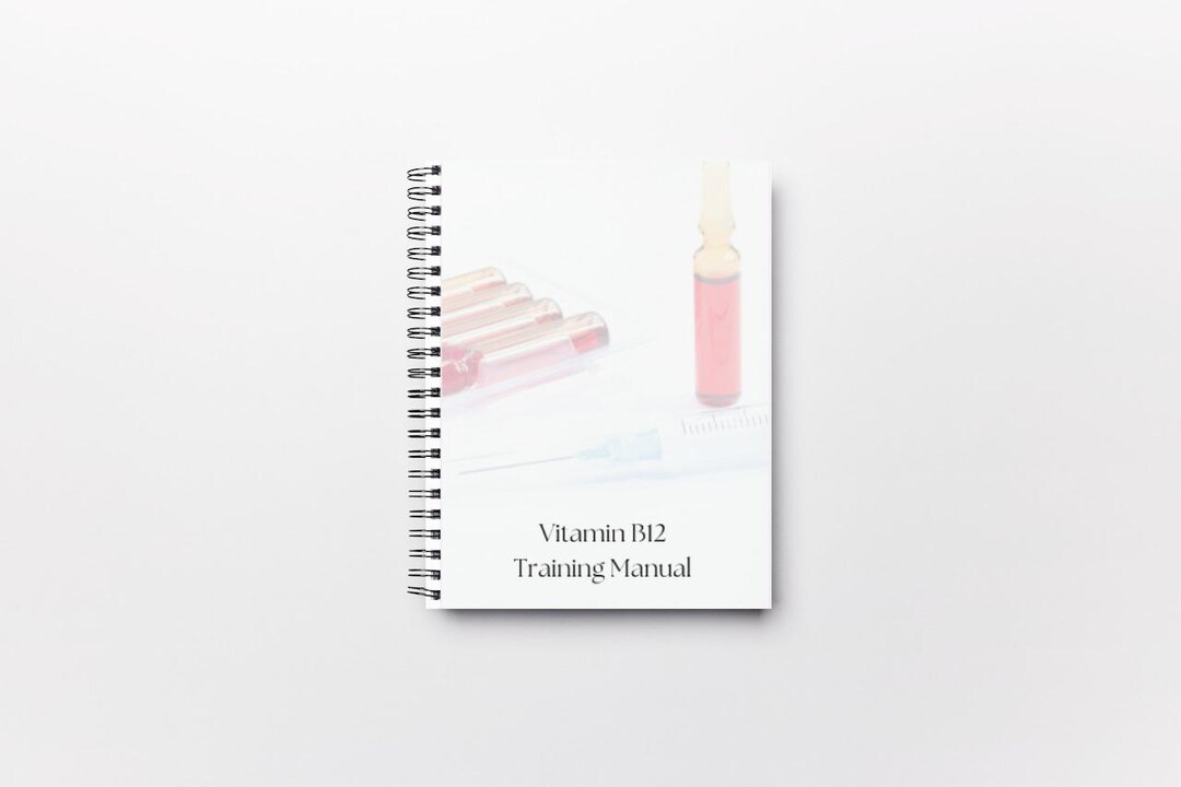 Vitamin B12 Training Manual - Etsy