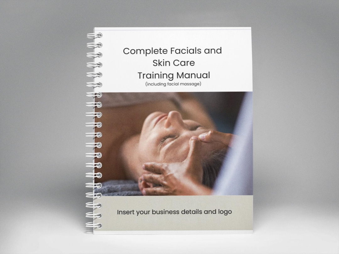 Basic Facials and Skin Care CPD Training Manual - Etsy