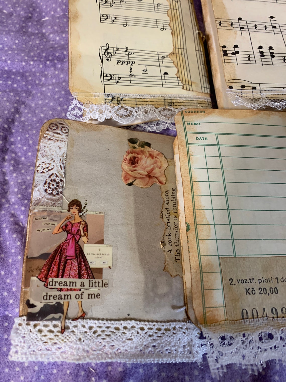 Mini Journal/notepad - Etsy