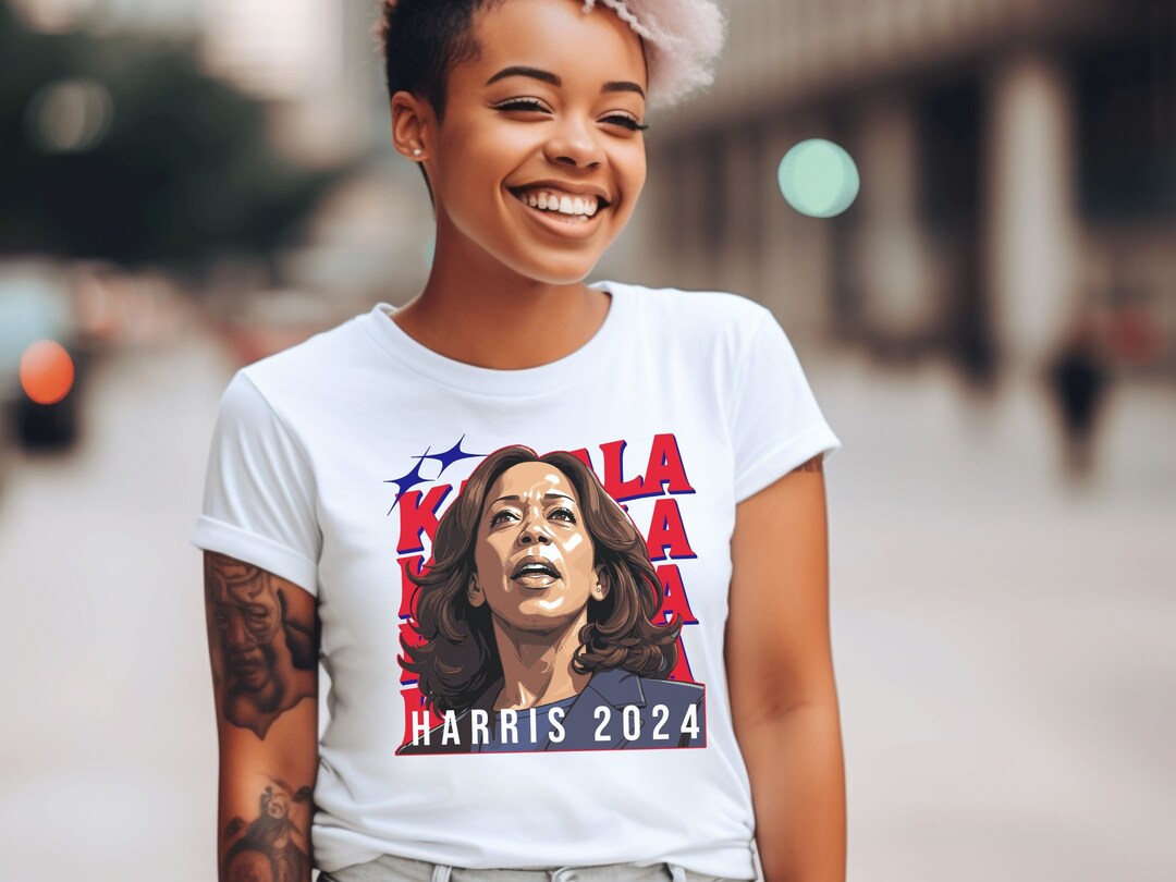 Kamala Harris 2024 Presidential Election Shirt, Vote Blue First Woman ...