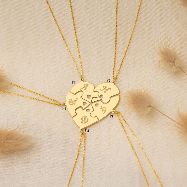 Puzzle Necklace - Etsy