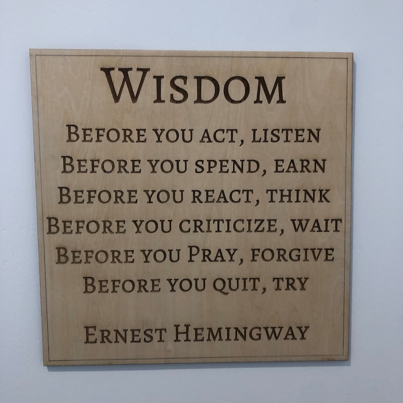 Quote Plaques - Etsy